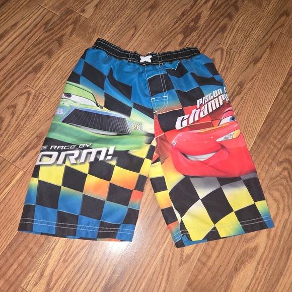 Disney | Swim | Disney Pixar Cars Swim Shorts Trunks Lightning Mcqueen ...